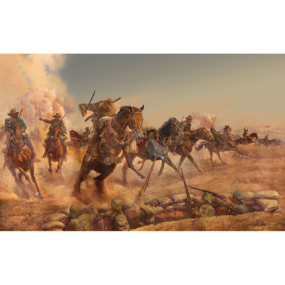 Charge at Beersheba - Centenary and Gallery Editions – Warwick Deane ...